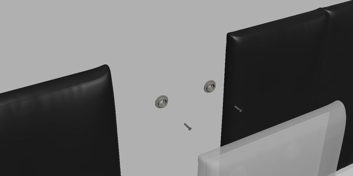 Wall Panel Mounting Clips (SINGLE PAIR, Each Panel Uses Four) – Wall ...